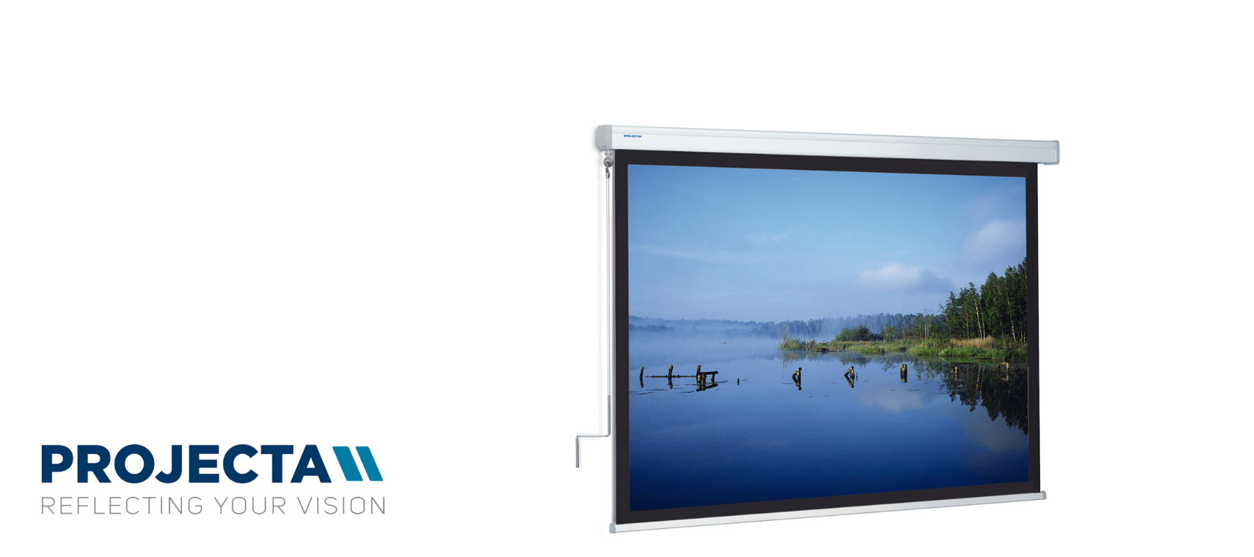 Projecta projectieschermen - Media Service Maastricht